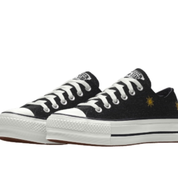 Converse | Shoes | Custom Chuck Taylor All Star Lift Platform ...
